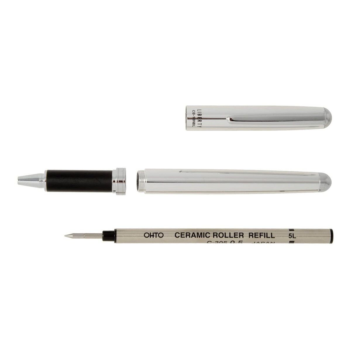 OHTO Liberty Ceramic Roller Pen Silver – Vasanispengallery